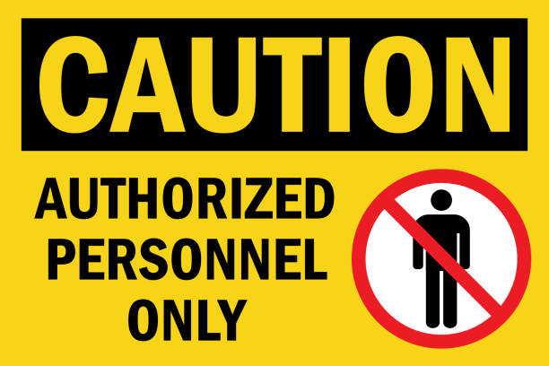 Dod Restricted Area Warning Sign