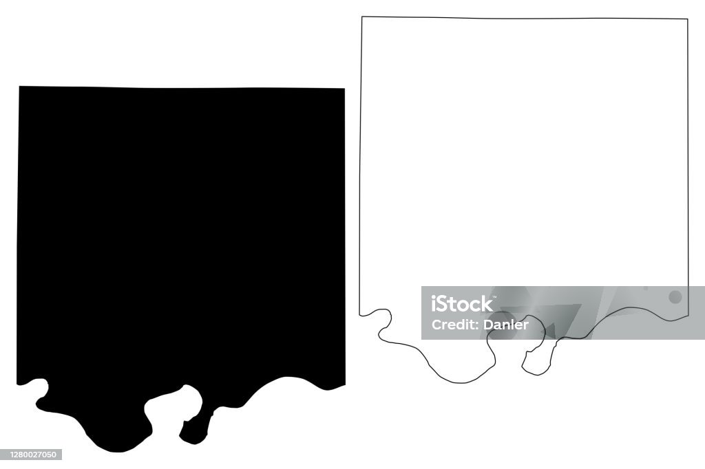 Ray County Missouri Carte Vectorielle Illustration Scribble Croquis Ray