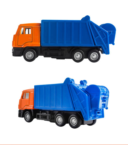 Blue Garbage Truck Toy