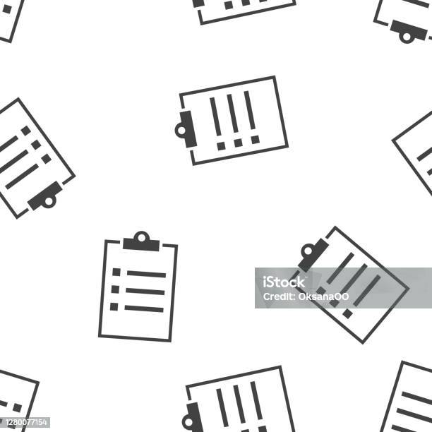Pressepapiers Vectoriel Et Liste De Contrôle Avec Cochets Tablette