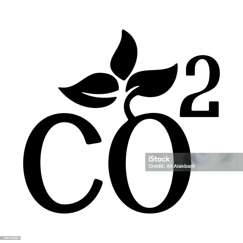 Daun Hijau Dengan Ilustrasi Co2 Kurangi Ikon Jejak Karbon Simbol ... Daun Hijau Dengan Ilustrasi Co2 Kurangi Ikon Jejak Karbon Simbol ...