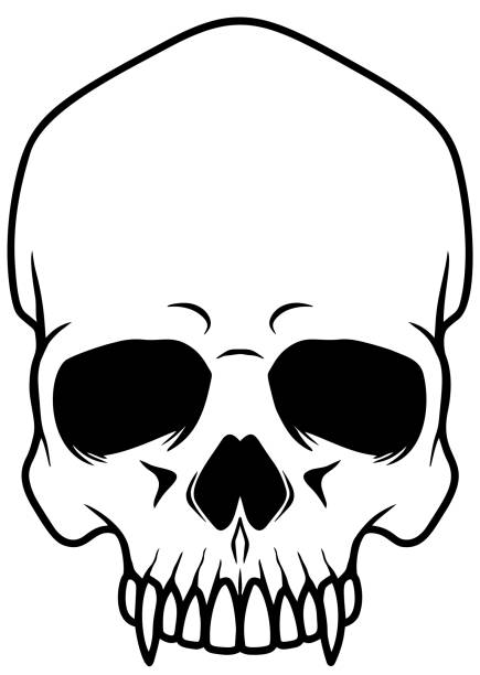 Vampire Skulls Drawings