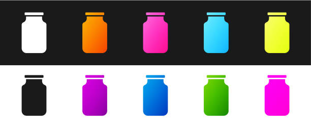 130+ Canning Jars Colorful Illustrations, Royalty-Free Vector Graphics ... 130+ Canning Jars Colorful Illustrations, Royalty-Free Vector Graphics ...