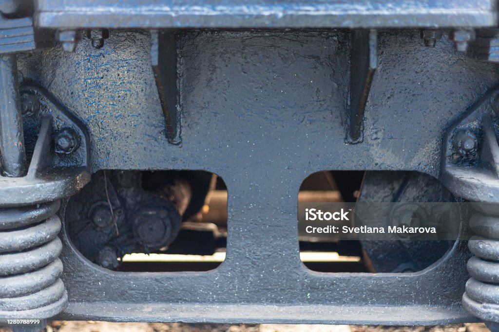 Sistem Rem Kereta Api Bagian Dari Gerobak Closeup Foto Stok Unduh Gambar Sekarang Istock