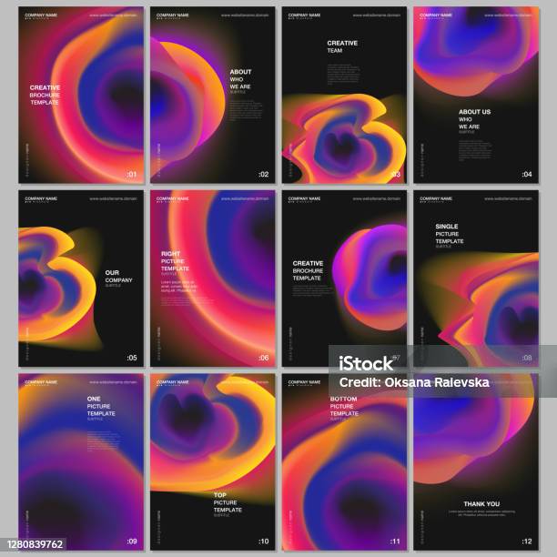 Layout Brochure A4 Di Copertine Modelli Di Design Per Volantino Design