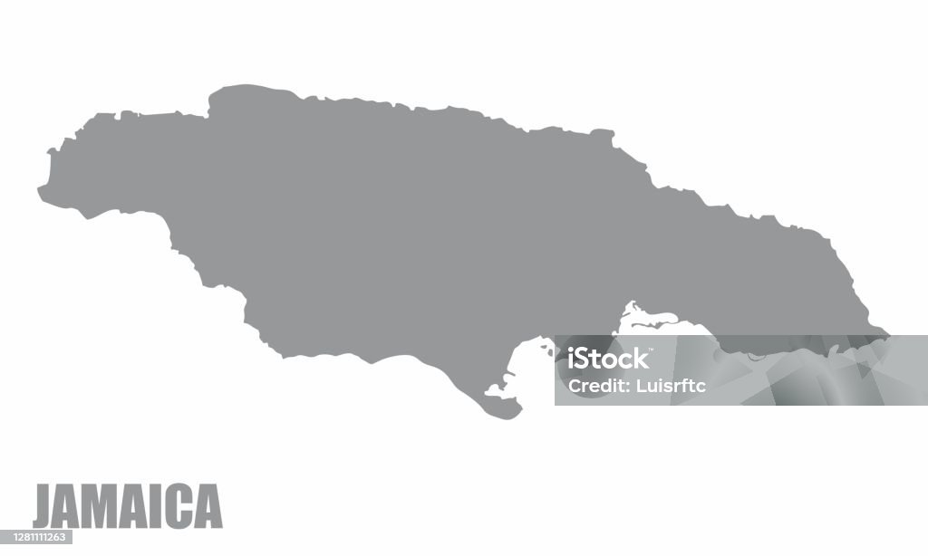 Carte De Silhouette De Jamaïque Vecteurs Libres De Droits Et Plus D