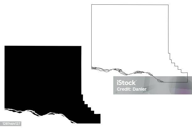 Dodge County Nebraska Map Vector Illustration Scribble Sketch Dodge Map
