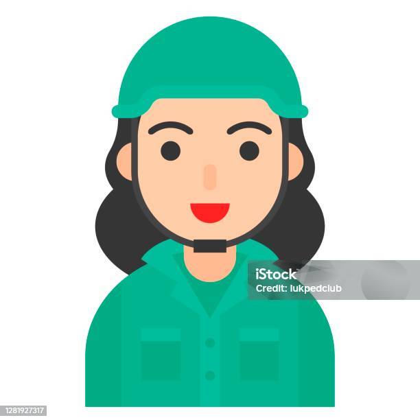 Icône De Soldat Illustration De Vecteur De Profession Et Demploi