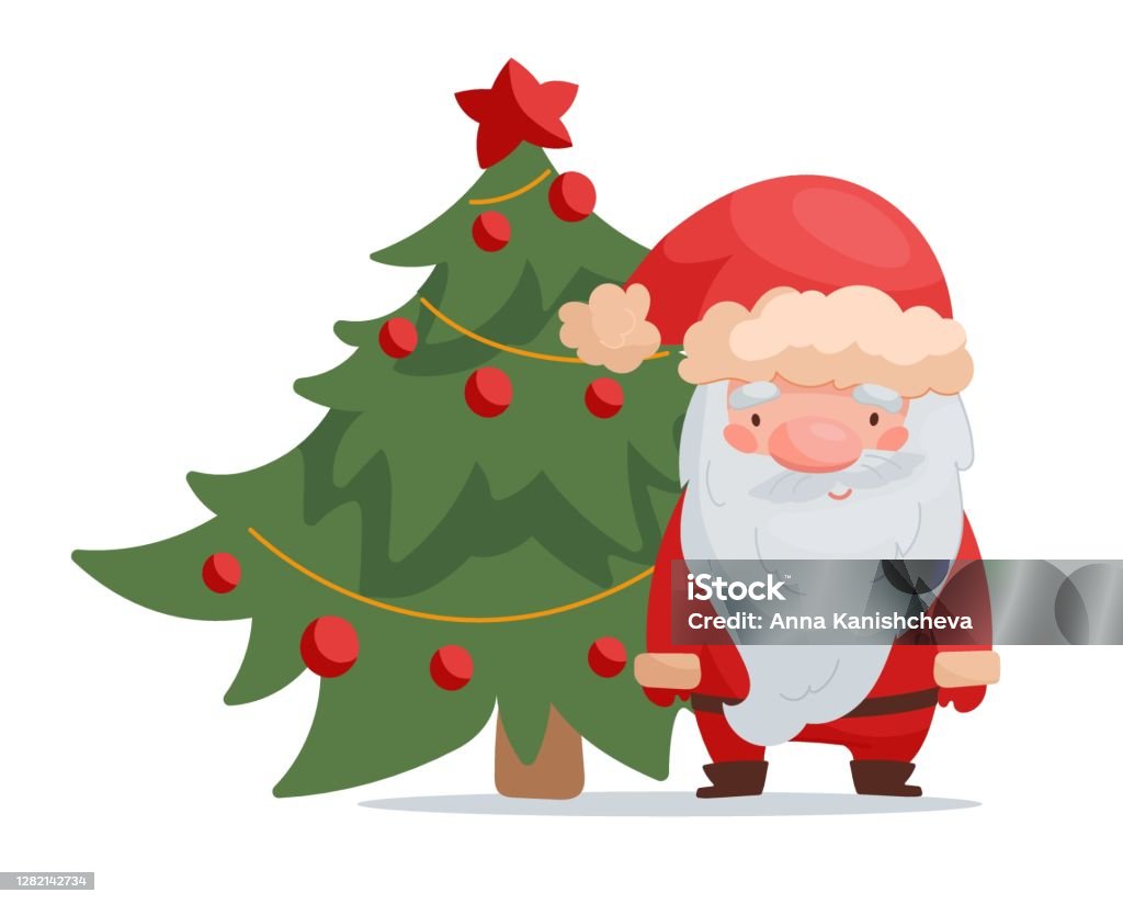Santa Claus Dan Pohon Natal Ilustrasi Stok - Unduh Gambar Sekarang ... Santa Claus Dan Pohon Natal Ilustrasi Stok - Unduh Gambar Sekarang ...