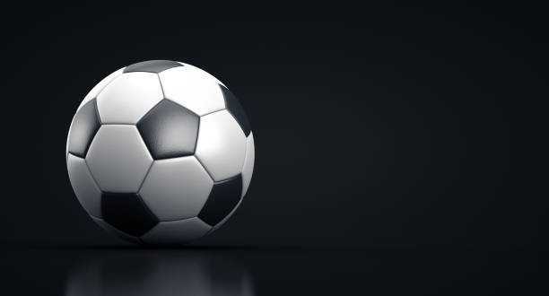 Free Stock Photo of Soccer Ball on Black Background | Download Free ...