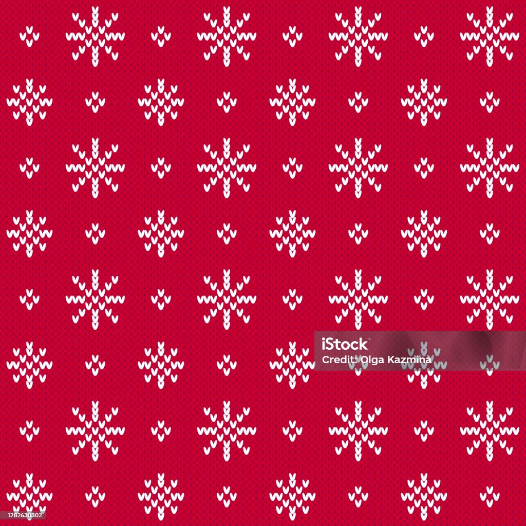 Merah Dan Putih Natal Sweater Kepingan Salju Pola Mulus Ilustrasi Stok ... Merah Dan Putih Natal Sweater Kepingan Salju Pola Mulus Ilustrasi Stok ...