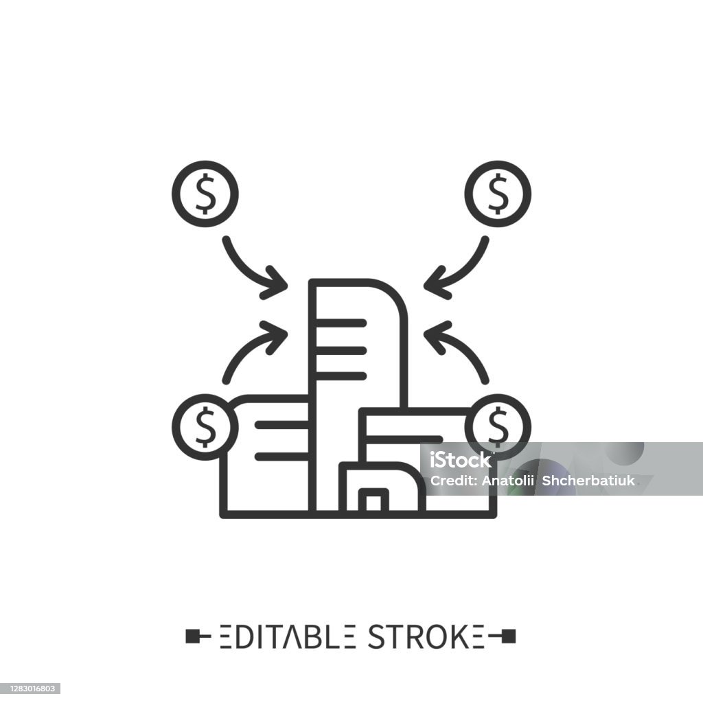 Financial Synergy Icon Acquisition And Merger Stock Illustration ... Financial Synergy Icon Acquisition And Merger Stock Illustration ...