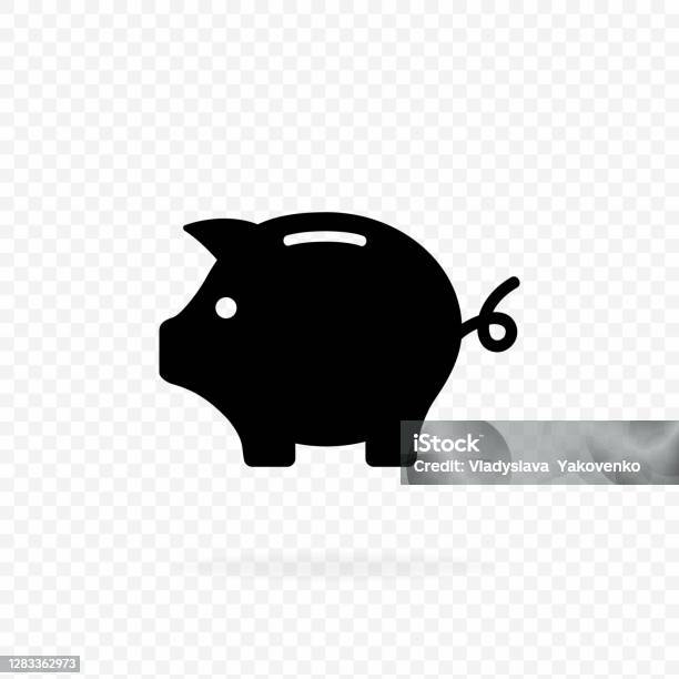 Icône De Tirelire Logo Argent Icône De Pièce De Monnaie De Dollar En