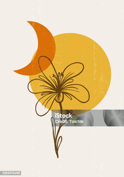 Abstrak Matahari Bulan Daun Cetak Boho Minimalis Dicetak Dinding Seni ... Abstrak Matahari Bulan Daun Cetak Boho Minimalis Dicetak Dinding Seni ...