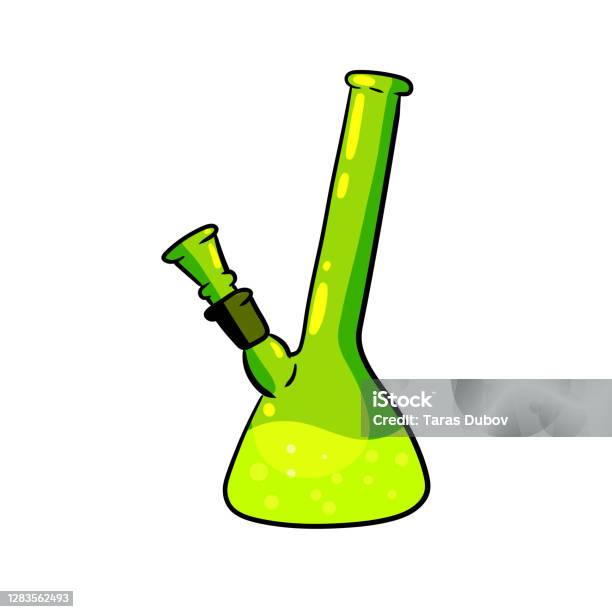 Ilustración de Bong Para Fumar Tabaco Y Marihuana Farmacodependencia ... Ilustración de Bong Para Fumar Tabaco Y Marihuana Farmacodependencia ...