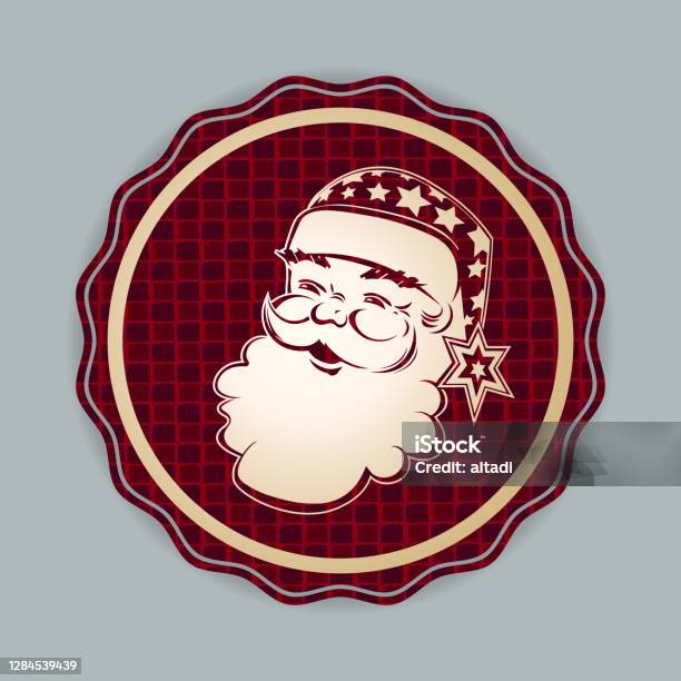 Elemen Komposisi Natal Bertekstur Tanda Merah Bulat Dengan Siluet ... Elemen Komposisi Natal Bertekstur Tanda Merah Bulat Dengan Siluet ...