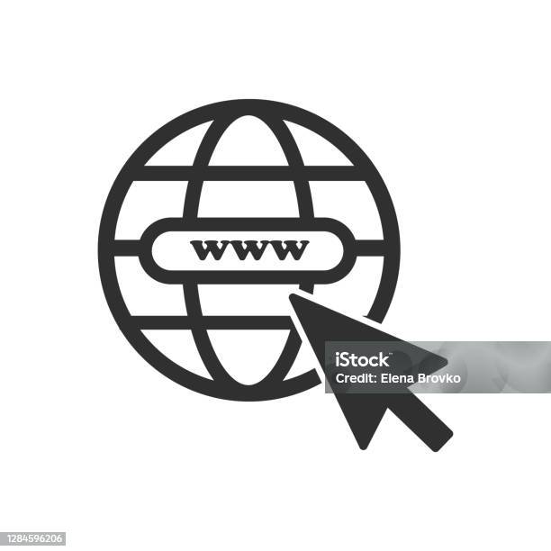 Ilustración de Icono Del Sitio Web Aislado Sobre Fondo Blanco ... Ilustración de Icono Del Sitio Web Aislado Sobre Fondo Blanco ...