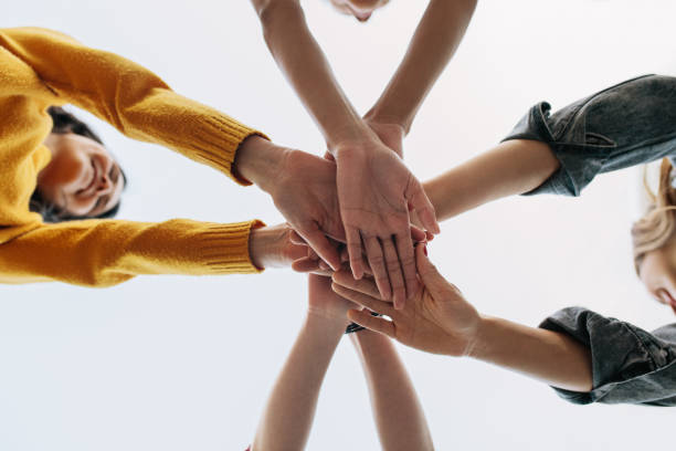 Free Stock Photo of Folks with hands stacked together | Download Free ...