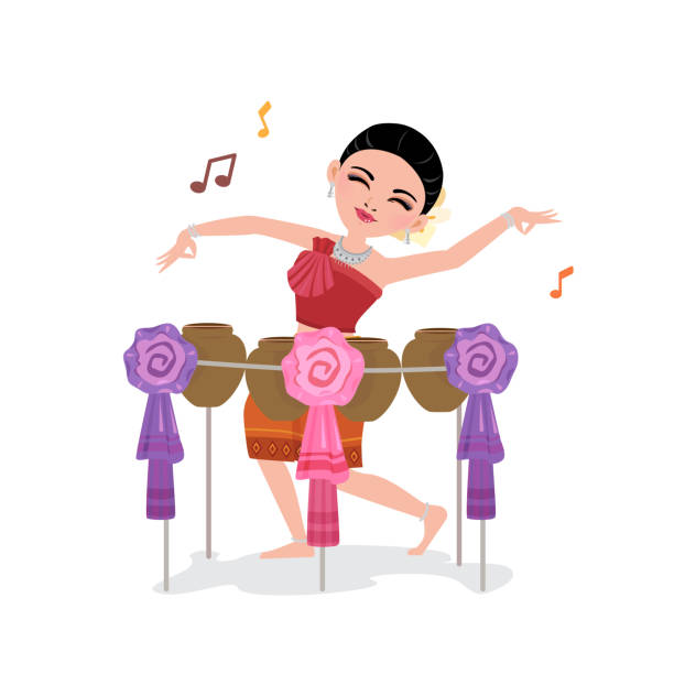 Thailand Dancer Clipart Moves