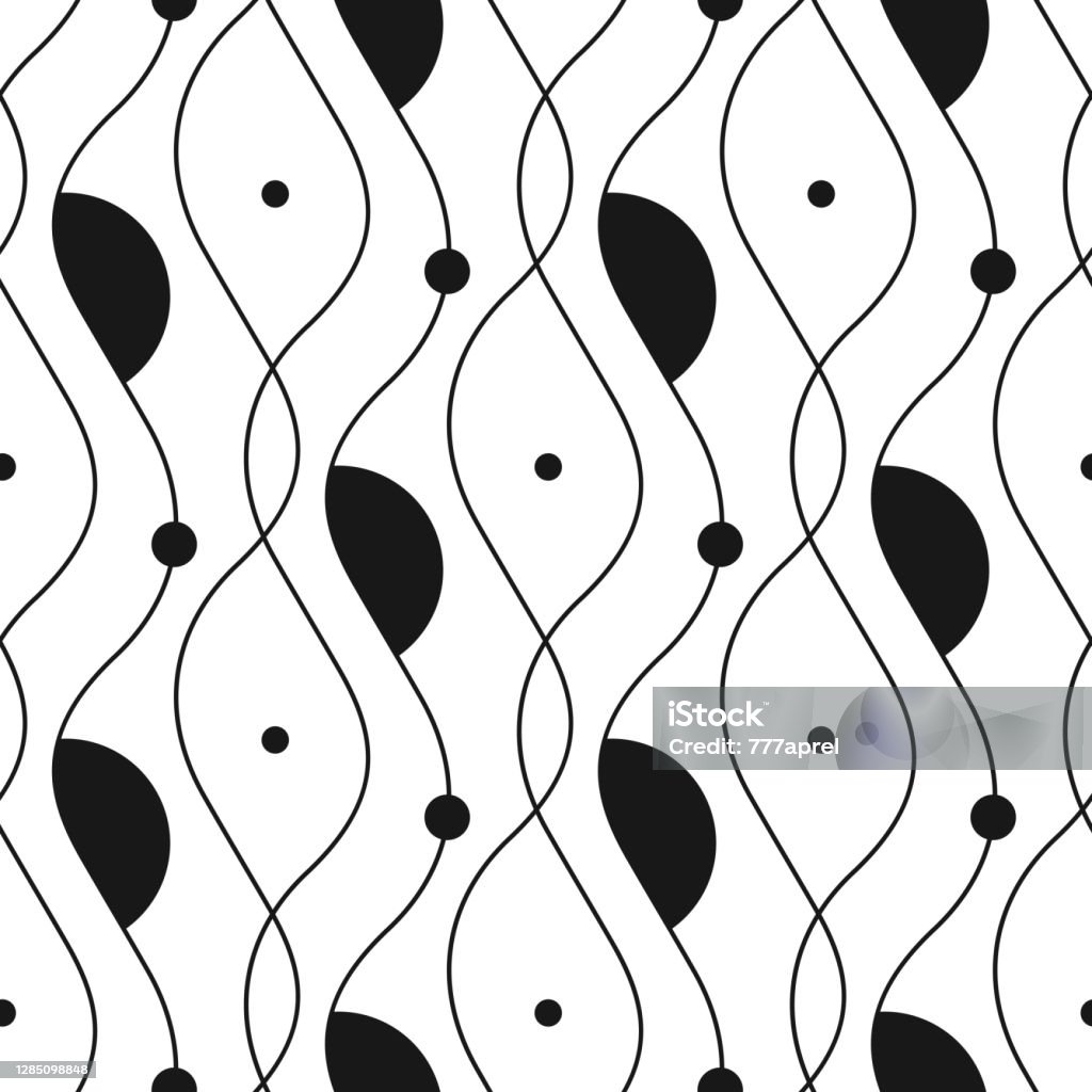 Pola Geometris Mulus Latar Belakang Abstrak Hitam Dan Putih Dengan ... Pola Geometris Mulus Latar Belakang Abstrak Hitam Dan Putih Dengan ...