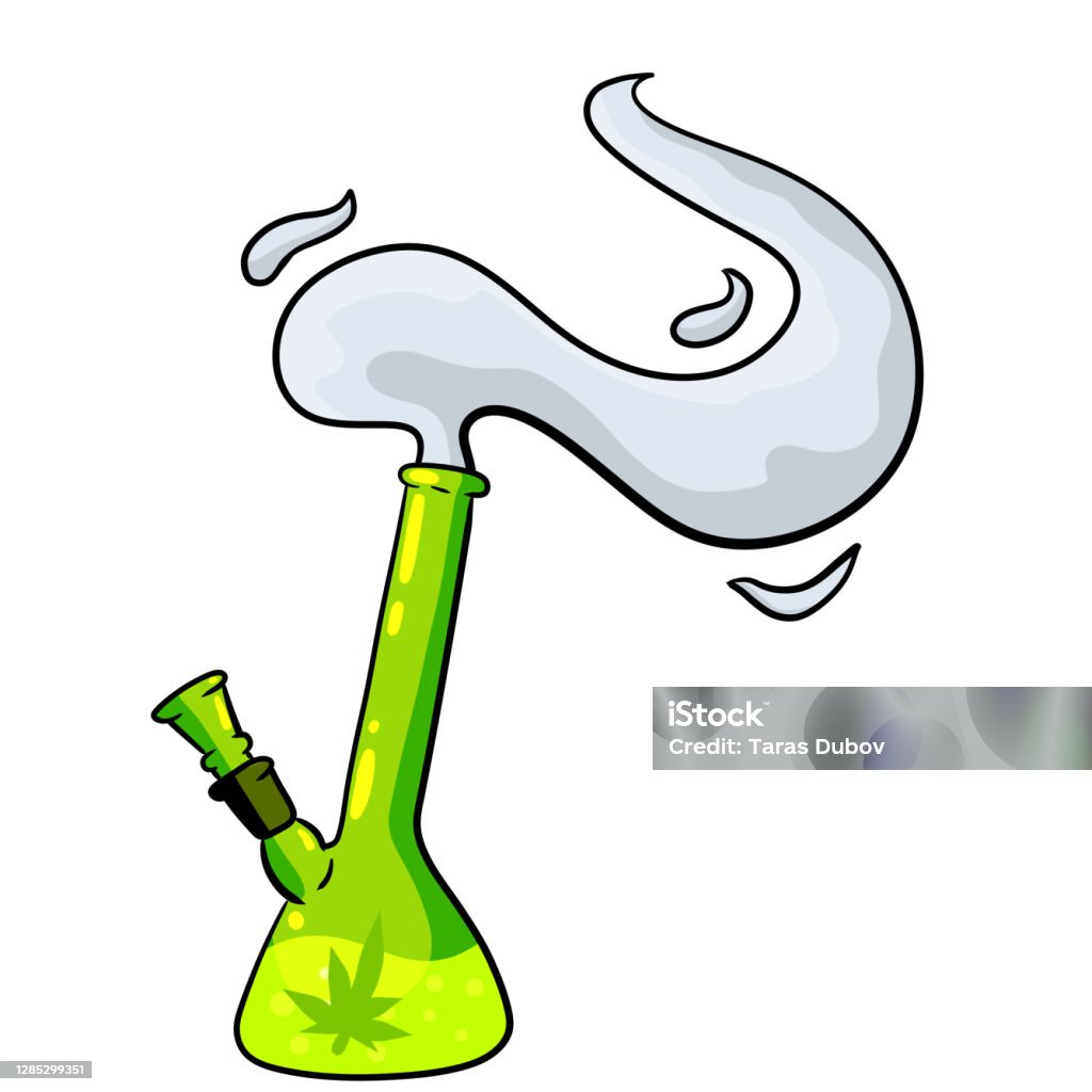Ilustración de Bong Para Fumar Tabaco Y Marihuana Farmacodependencia ... Ilustración de Bong Para Fumar Tabaco Y Marihuana Farmacodependencia ...