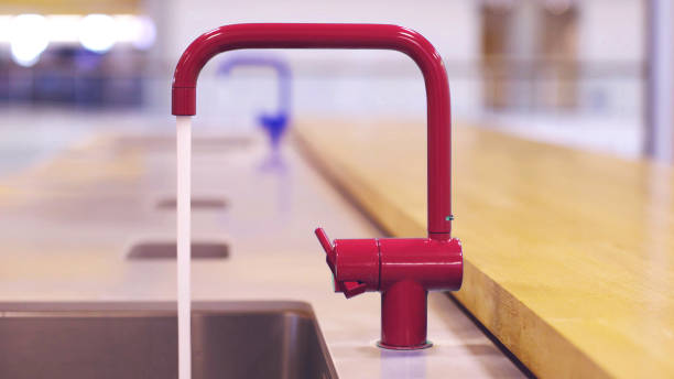 Free Stock Photo of Close Up of Water Faucet With Red Top | Download ...