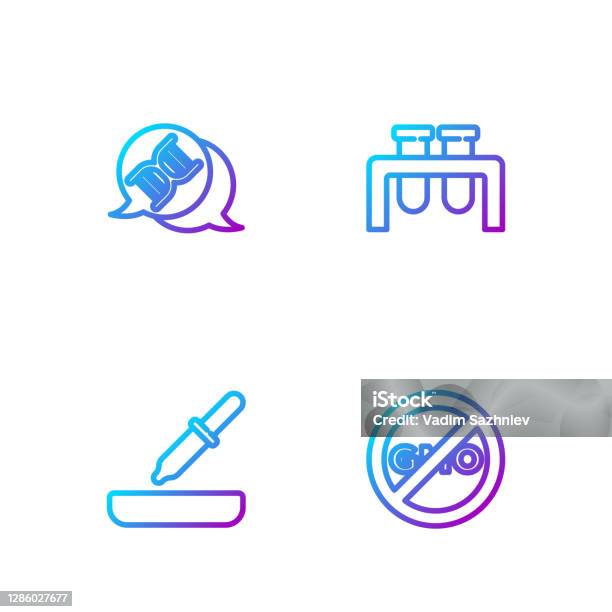 Atur Garis No Gmo Pipette Simbol Dna Dan Tabung Uji Dan Termos Ikon ... Atur Garis No Gmo Pipette Simbol Dna Dan Tabung Uji Dan Termos Ikon ...