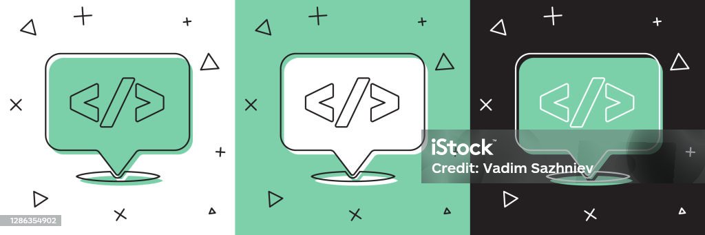 Vetores De Defina O Ícone De Desenvolvimento Da Web E Do Frontend