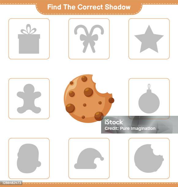 Temukan Bayangan Yang Benar Temukan Dan Cocokkan Bayangan Cookie Yang ... Temukan Bayangan Yang Benar Temukan Dan Cocokkan Bayangan Cookie Yang ...