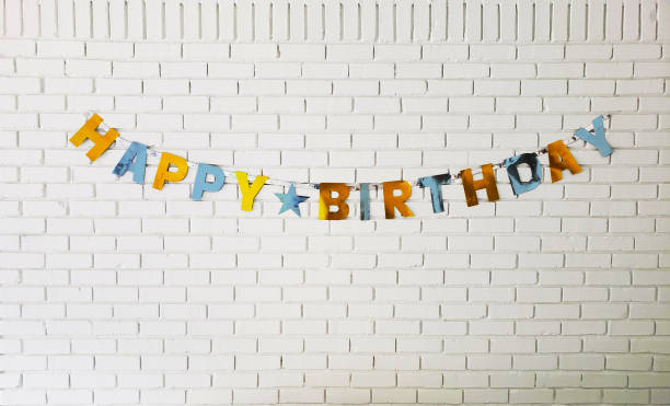 Free picture: Happy birthday rustic sign hanging on a wall