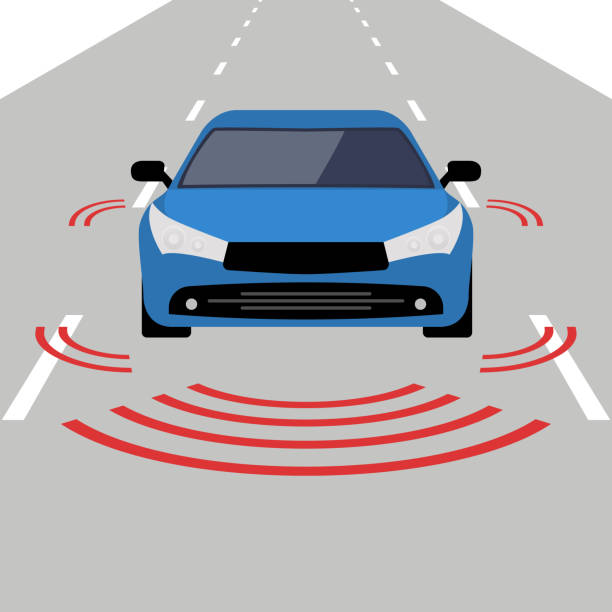 2300 Self Driving Car Icon Stock Illustrations Royalty Free Vector