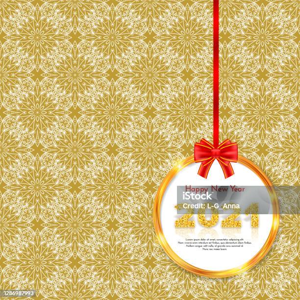 Kartu Hadiah Liburan Selamat Tahun Baru Angka Emas 2021 Dengan Refleksi ... Kartu Hadiah Liburan Selamat Tahun Baru Angka Emas 2021 Dengan Refleksi ...