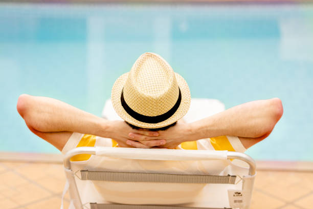 Free Stock Photo of Man relaxing in the swimming pool | Download Free ...