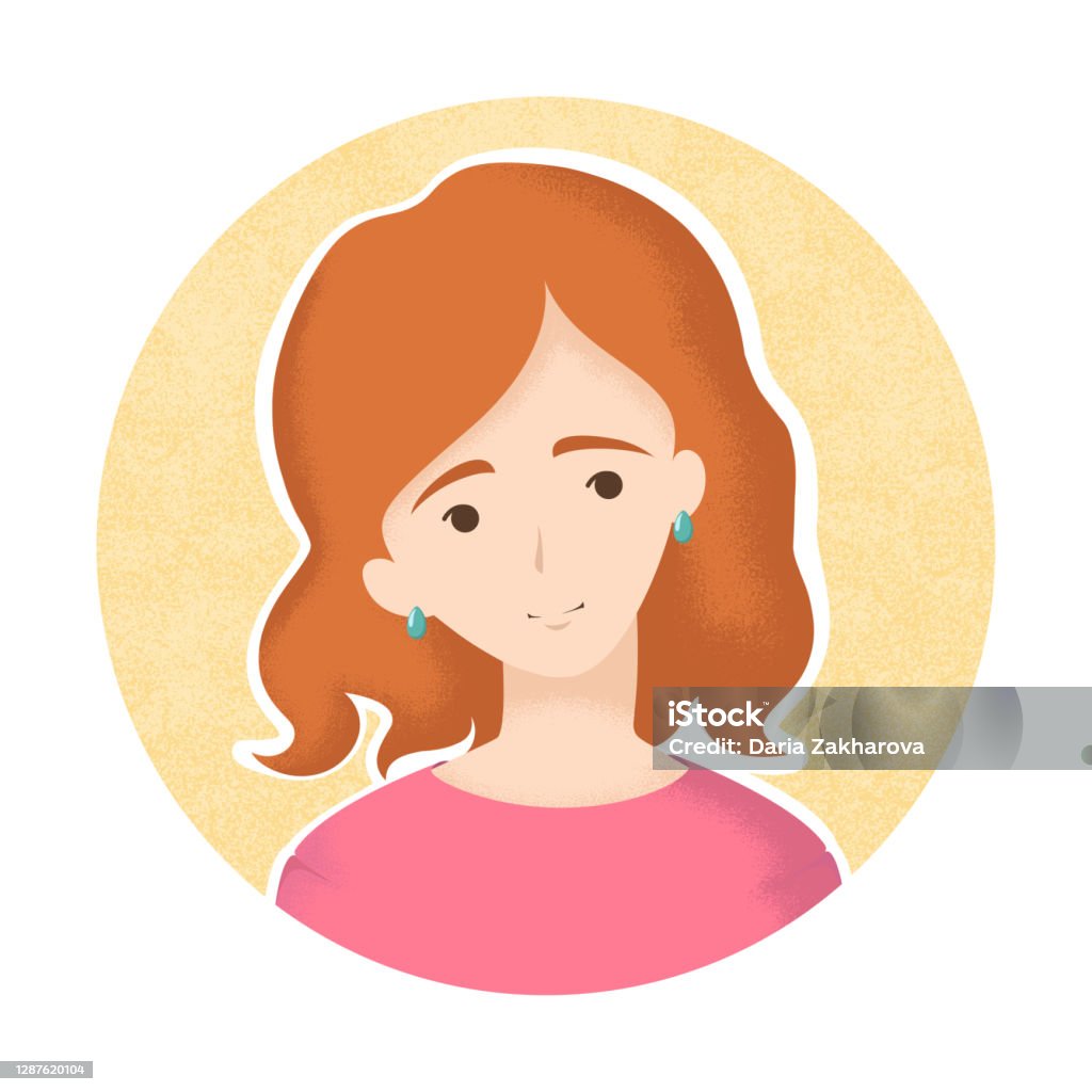 Ilustración De Ilustración Vectorial Del Carácter De Las Mujeres