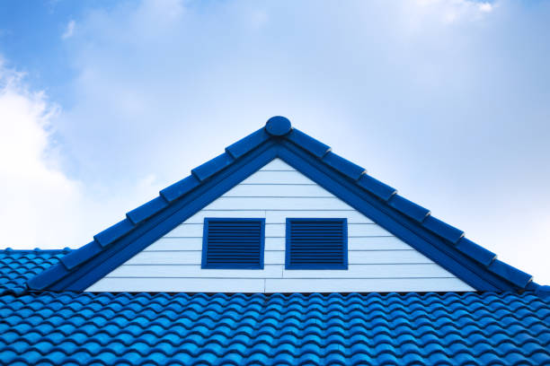 Free Stock Photo of Geometric roof structure against blue sky ...