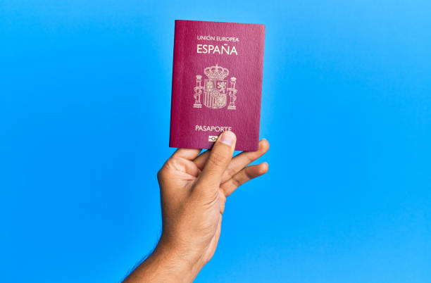 Blank Spanish Passport