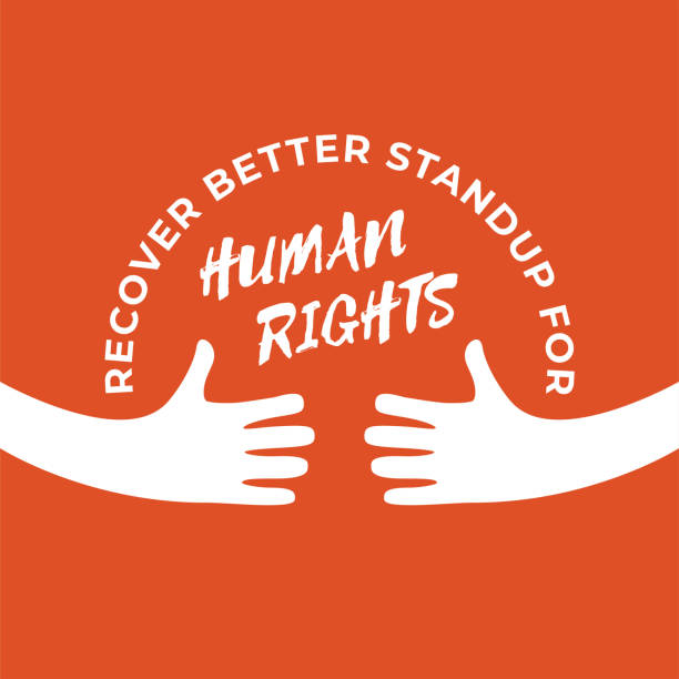30 International Federation For Human Rights Bildbanksillustrationer