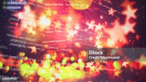 Coding Script Text On Screen Notebook Closeup Photo Css Javascript And Html Usage Monitor