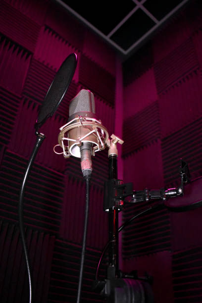 Music Studio Booth Background