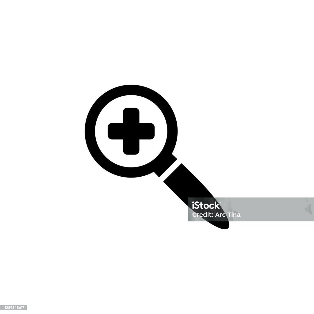 Lupe Mit Plus Zoom Lupe Nen Flache Vektorsymbolillustration Einfaches ... Lupe Mit Plus Zoom Lupe Nen Flache Vektorsymbolillustration Einfaches ...