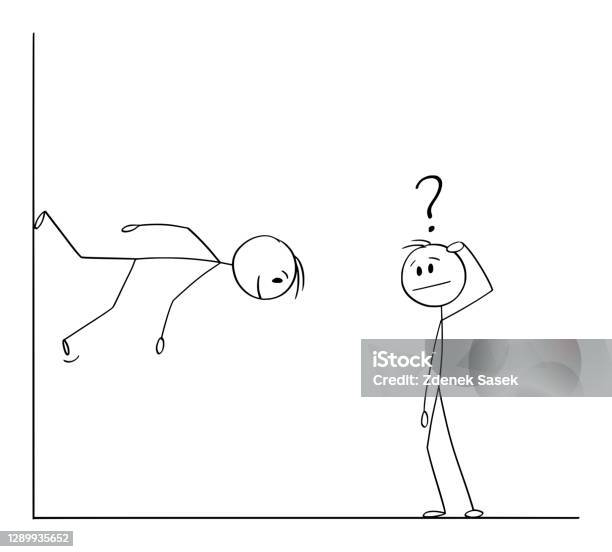 Illustration Vectorielle De Dessin Animé De Lhomme Ou De Lhomme