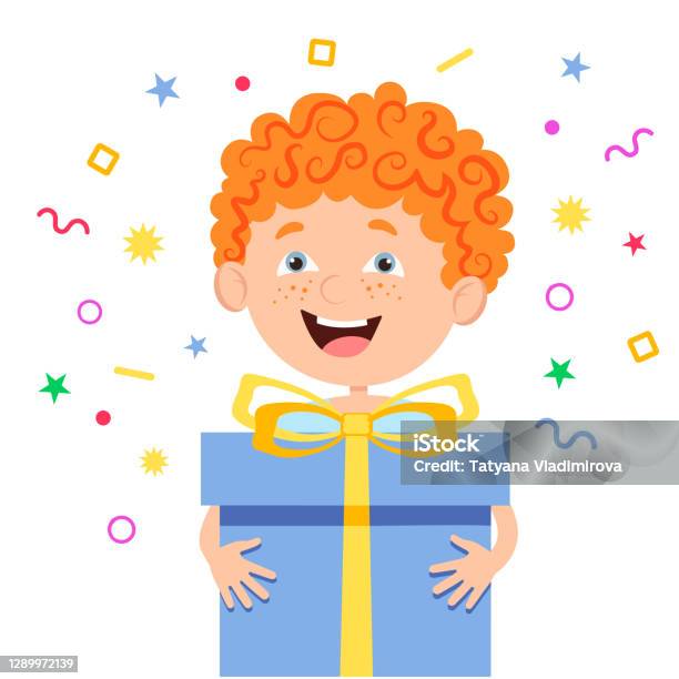 Anak Gembira Memegang Kotak Dengan Hadiah Ilustrasi Stok - Unduh Gambar ... Anak Gembira Memegang Kotak Dengan Hadiah Ilustrasi Stok - Unduh Gambar ...