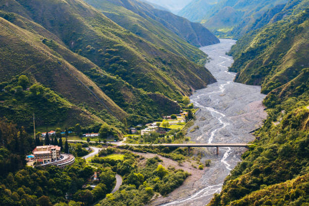 Free picture: River in a valley of Calchaqui in Salta province in Argentina