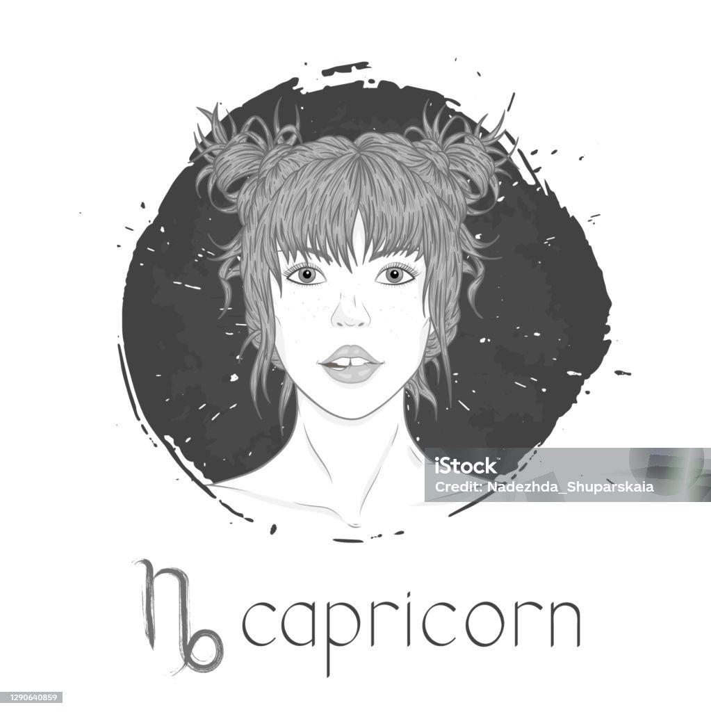 Capricorn Zodiac Sign Stock Illustration Download Image Now 20 29