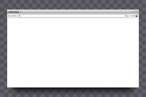 Antarmuka Jendela Browser Halaman Situs Web Layar Jendela Web Browser