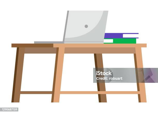 Tempat Kerja Di Kantor Kabinet Dengan Ruang Kerja Dengan Meja Kursi