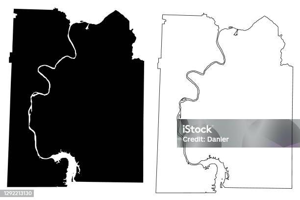 Hardin County State Of Tennessee Map Vector Illustration Scribble