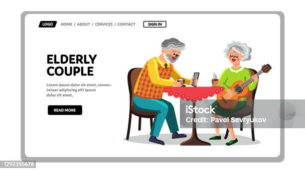 Pasangan Lansia Kakek Dan Nenek Vektor Ilustrasi Stok - Unduh Gambar ... Pasangan Lansia Kakek Dan Nenek Vektor Ilustrasi Stok - Unduh Gambar ...