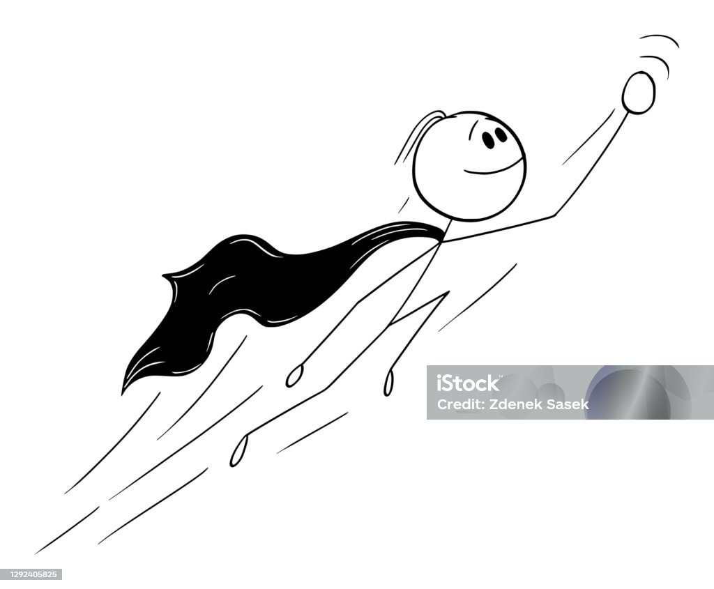 Vektorcartoonillustration Von Erfolgreichen Mann Oder Geschäftsmann ... Vektorcartoonillustration Von Erfolgreichen Mann Oder Geschäftsmann ...