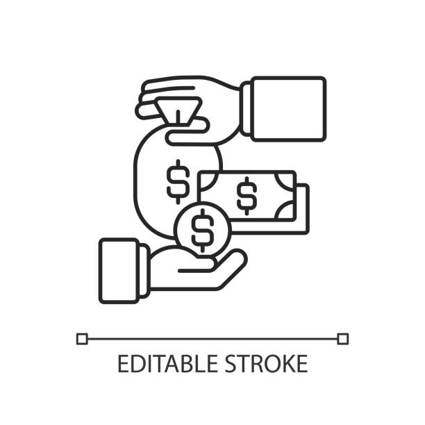 180 Drawing Of A Paycheck Icon Illustrations Royalty Free Vector
